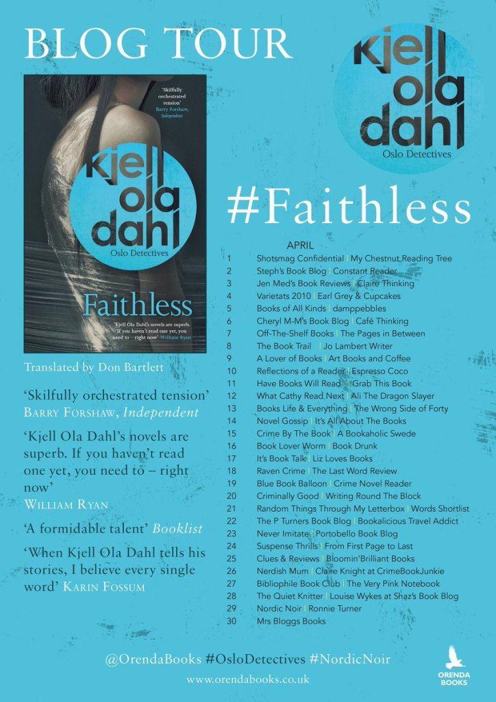 Blog Tour: Faithless by Kjell Ola Dahl – What Cathy Read Next…