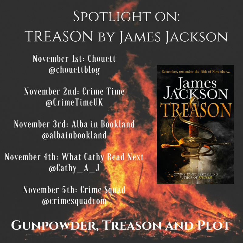 Spotlight: Treason by James Jackson – What Cathy Read Next…