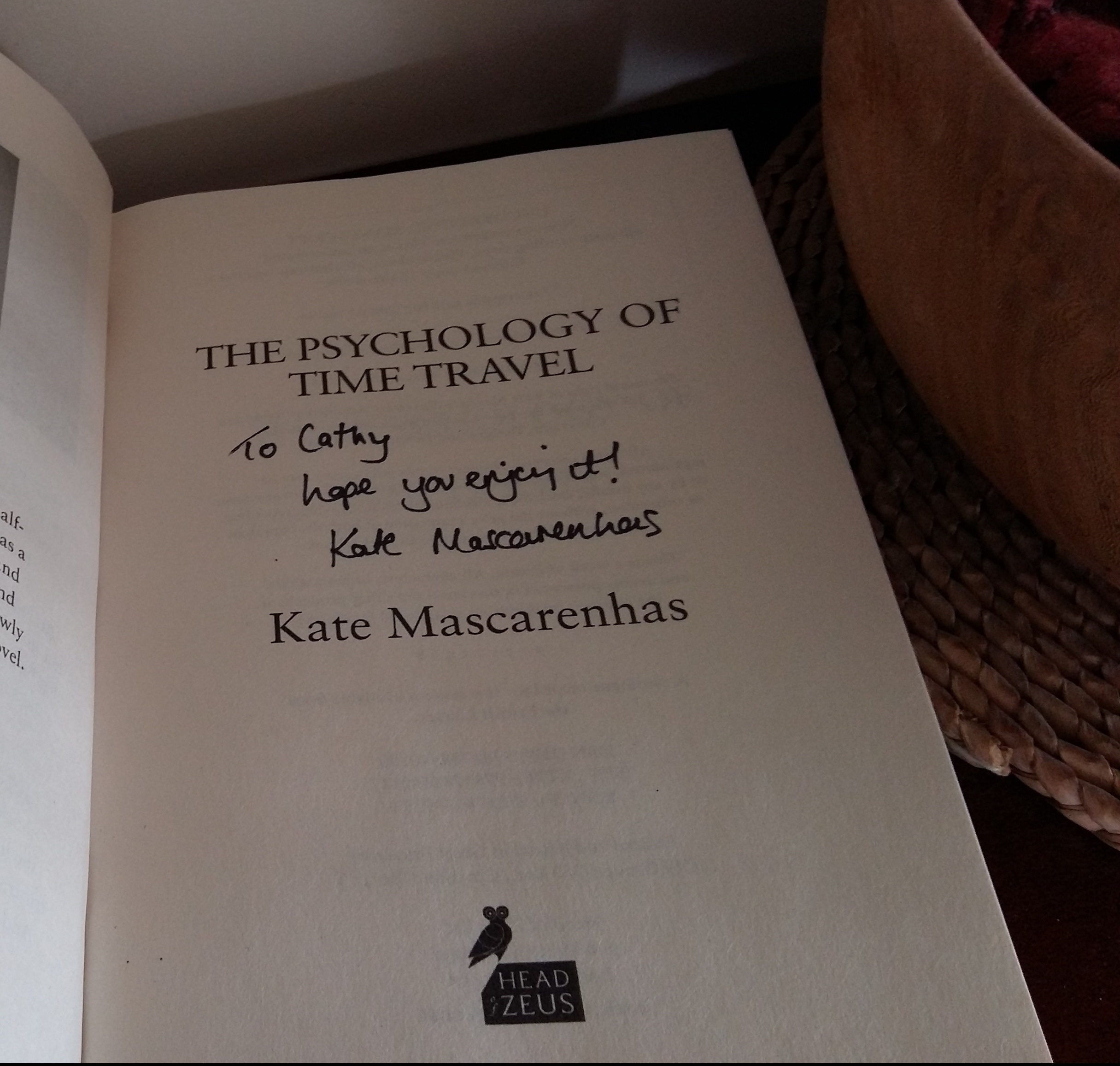 Blog Tour/Book Review: The Psychology of Time Travel by Kate ...