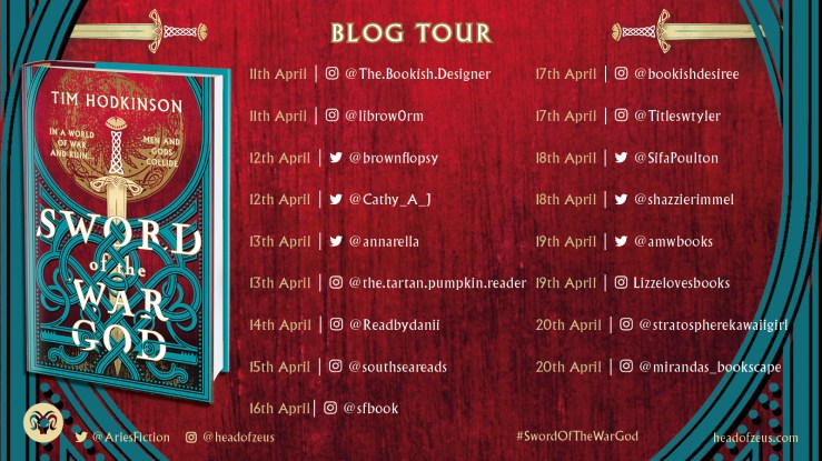 Book Review – Sword of the War God by Tim Hodkinson @AriesFiction ...