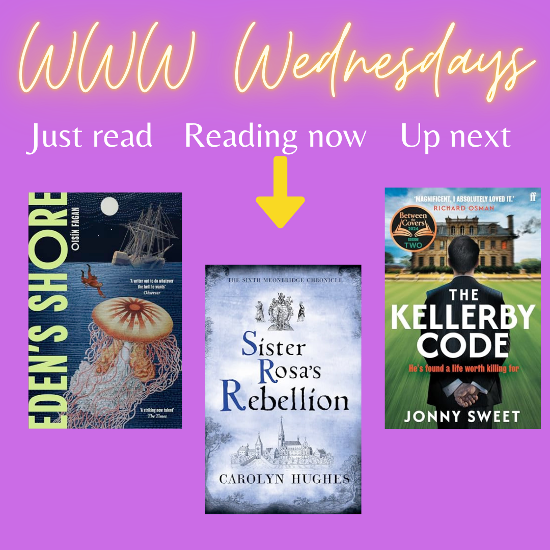 #WWWWednesday – 23rd April 2025 – What Cathy Read Next…