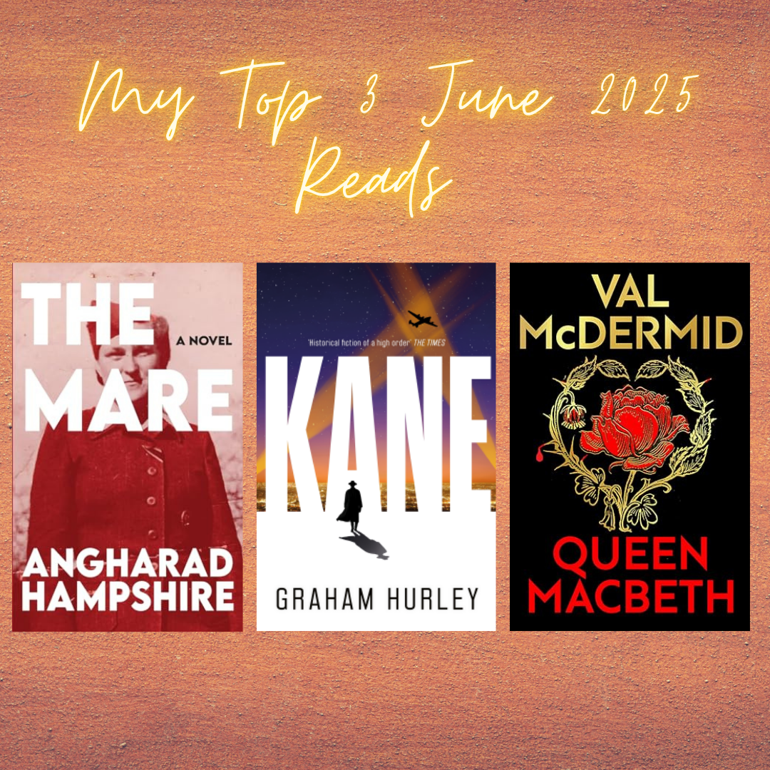 My Top 3 June 2025 Reads – What Cathy Read Next…